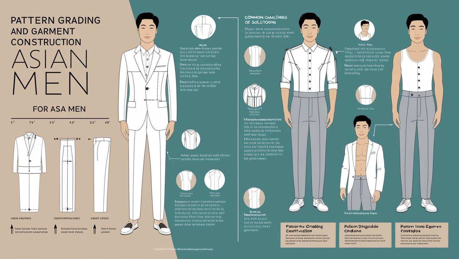 Men’s Pattern Grading & Garment Construction Techniques